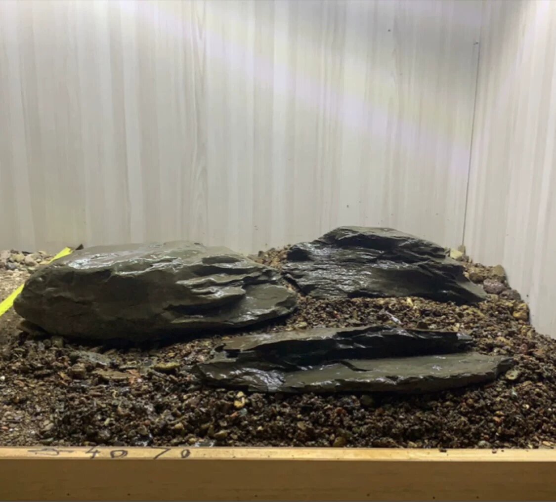 Полный набор натуральных камней для ландшафтного дизайна аквариума, плоские камни для обогрева, специальные камни для