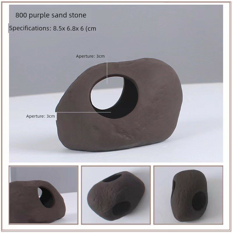 Каменное укрытие для креветок в аквариуме, биотоп для размножения рыб в маленьких аквариумах