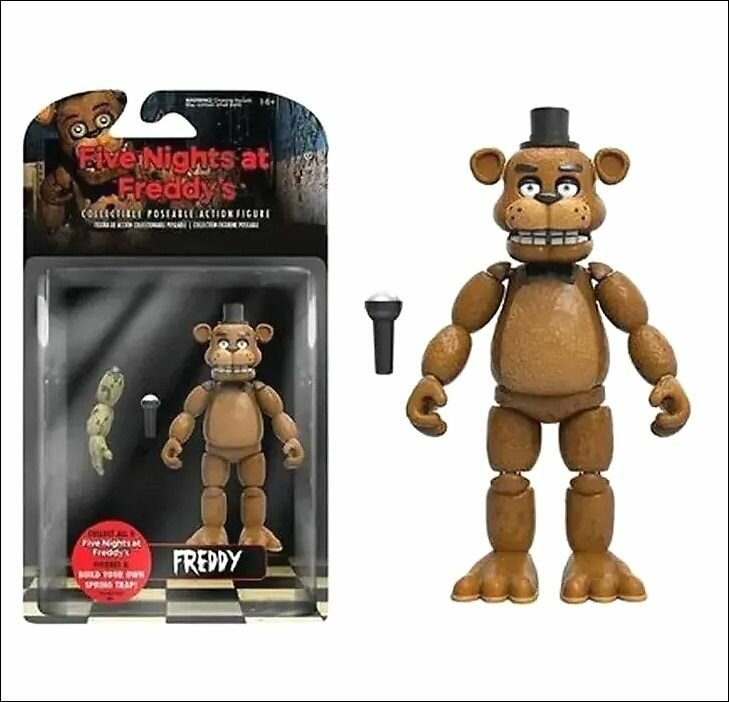 Фигурка аниматроник Фредди фнаф из серии Five Nights at Freddy's