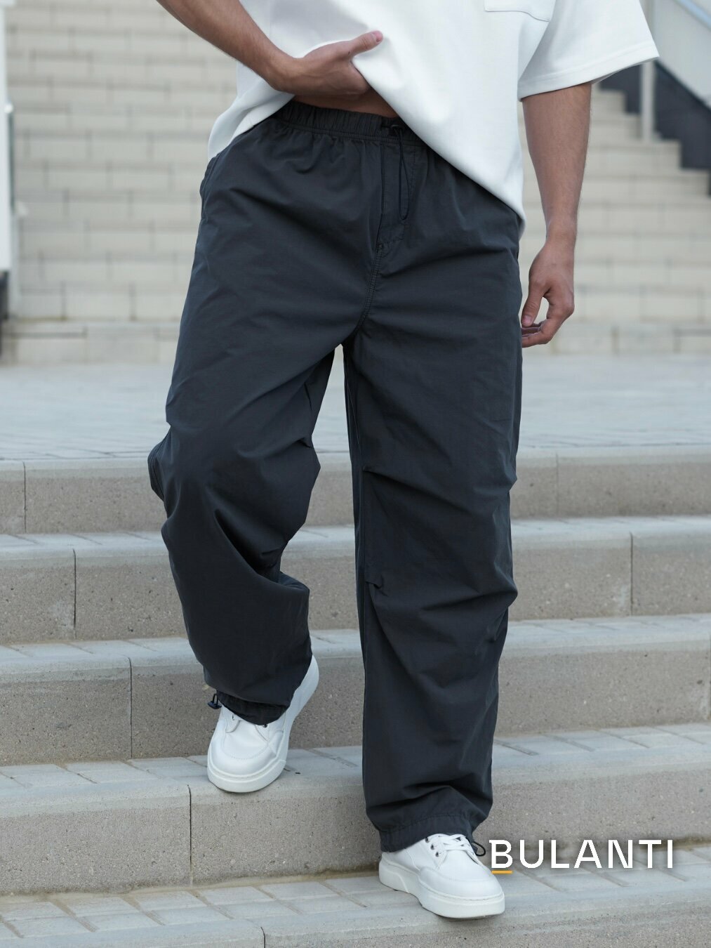 Брюки карго парашюты оверсайз