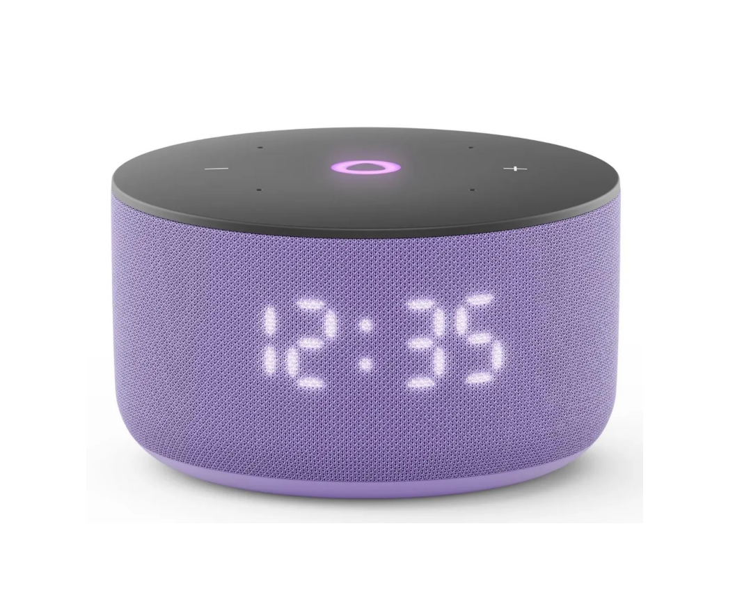Умная колонка яндекс Станция Мини 3, 12Вт, с Алисой, лиловый (YNDX-00027LIL)