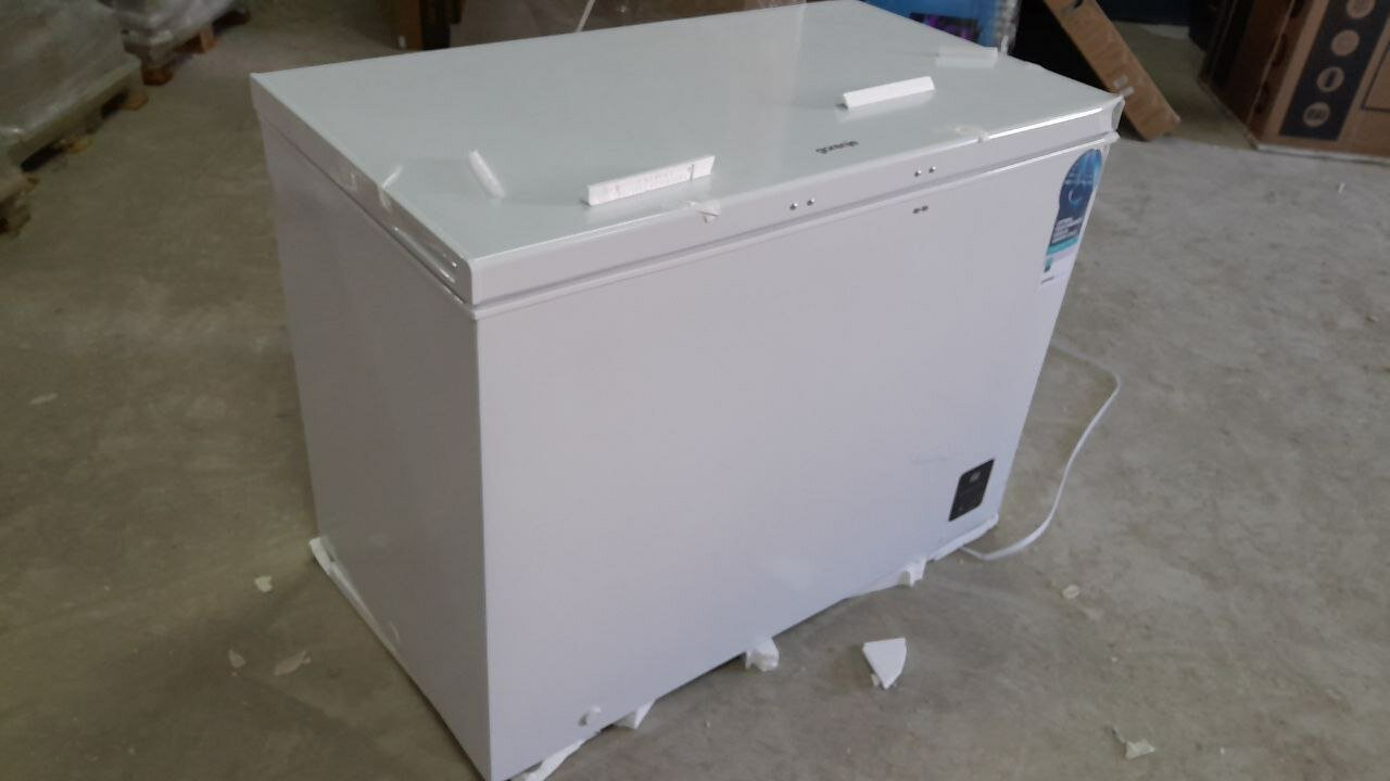 Ларь морозильный GORENJE FHC30A6W белый, 297 л (уценка)