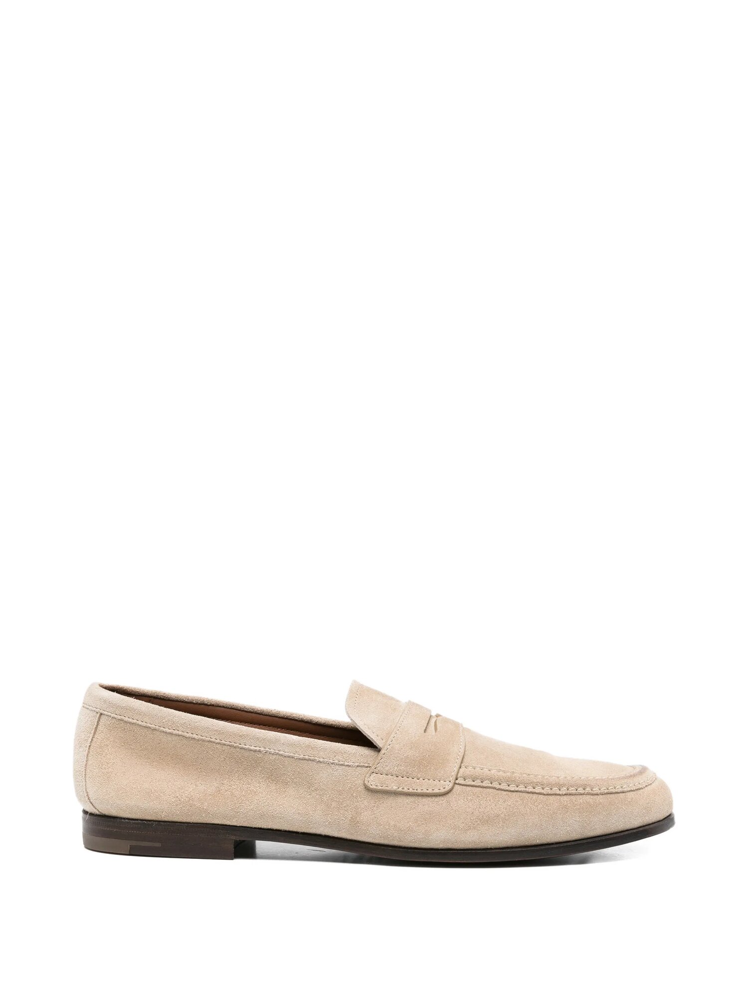 Лоферы Suede panelled loafers