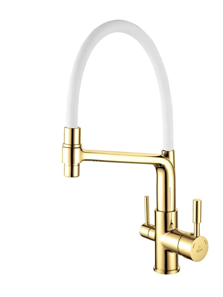 Смеситель для кухни с гибким изливом и фильтром R658E
