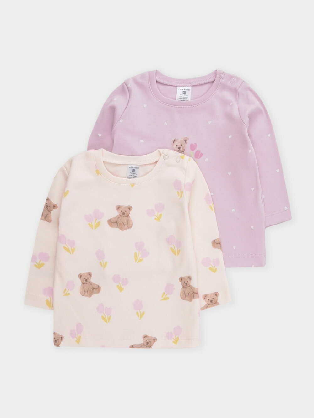 Распашонка набор для малыша, хлопок 2 шт