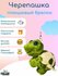 Брелок плюшевый на рюкзак, ключи мартышка белая