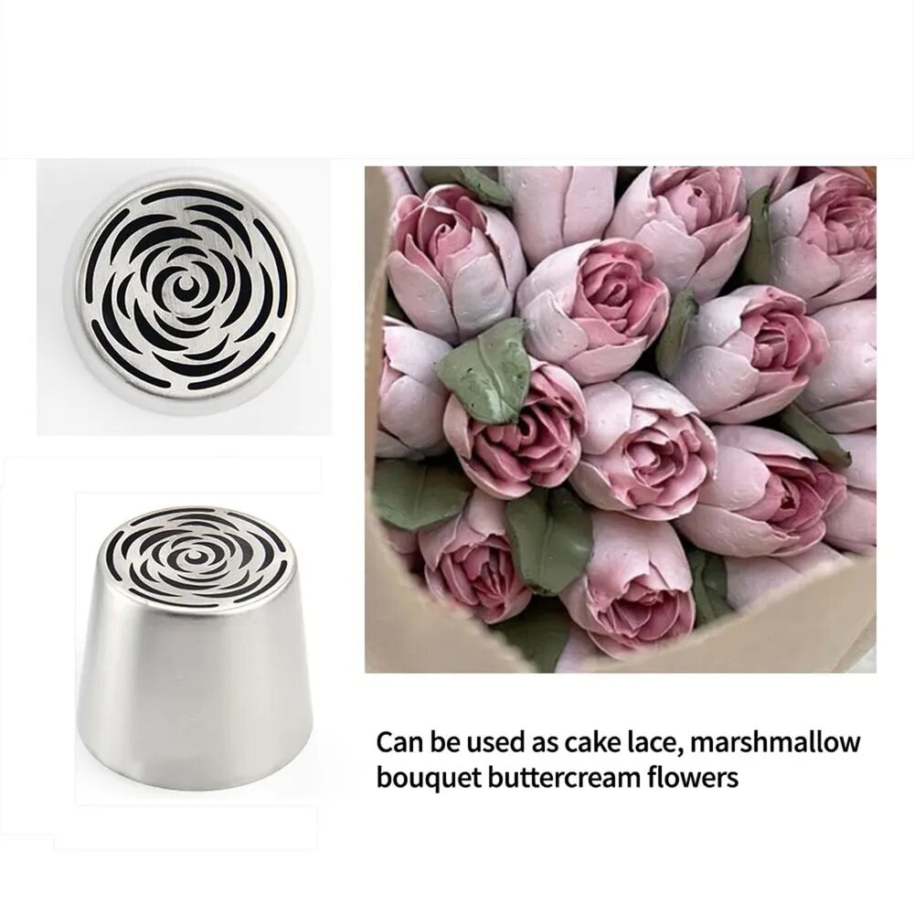 Насадка для кондитерского мешка, насадок: 1 шт, мешков: 1 шт