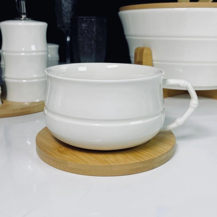 Бульонница 480мл на подставке BAMBOO Фарфор 140-181 118-140-181