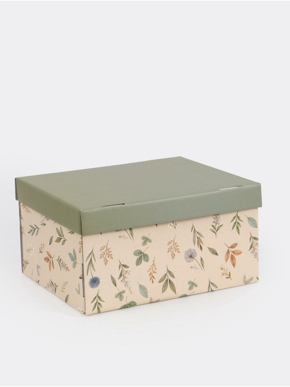 Коробка складная Дарите Счастье "Зелёная", 31 х 25,5 х 16 см, 10954061