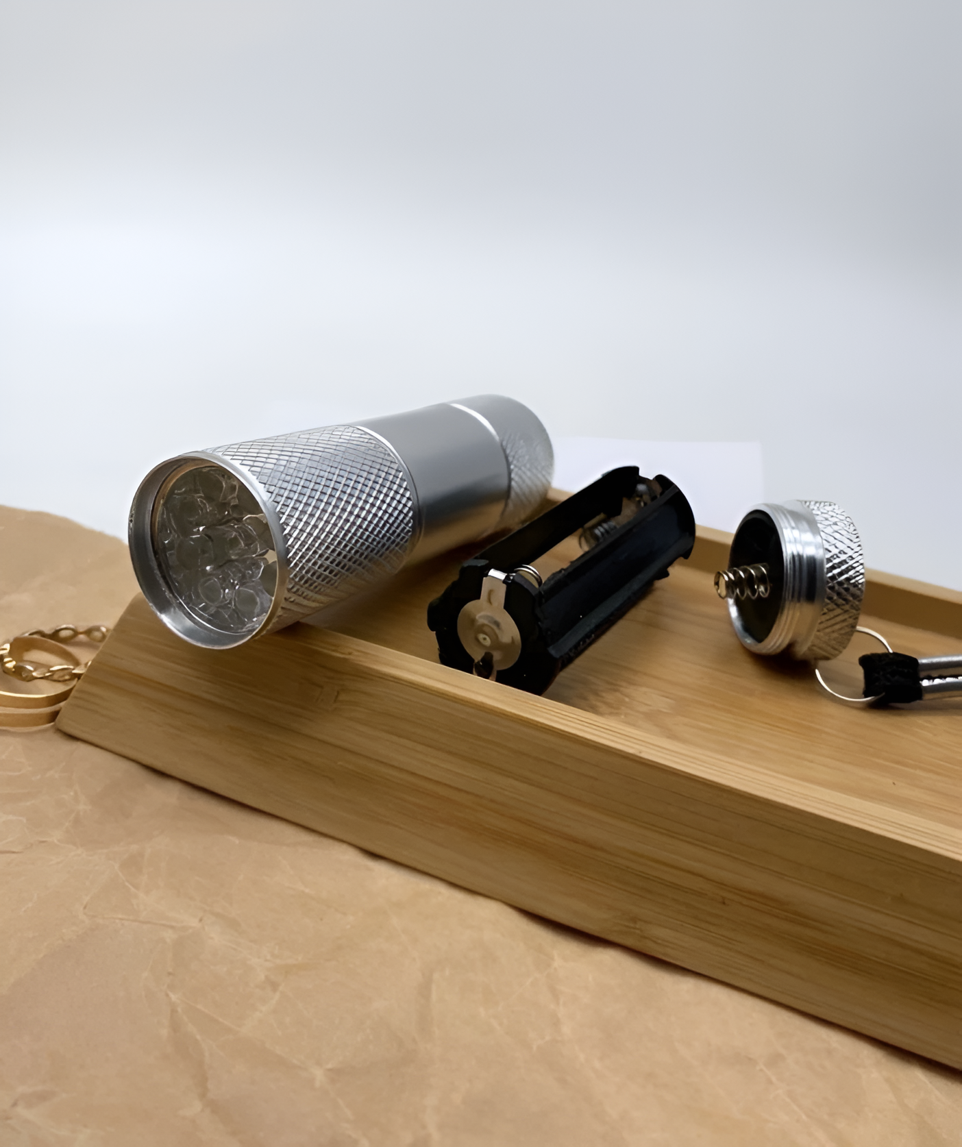 ANDI LED ультрафиолетовый фонарик для маникюра "Серебро"