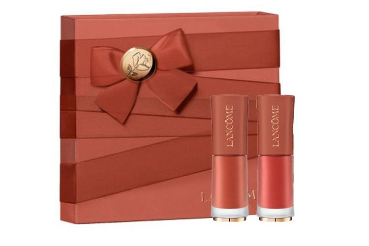 Помада женская LANCOME Pure, оттенок #275 French Nude Tea+#279 Rose Nude Pink-Gift Box Set