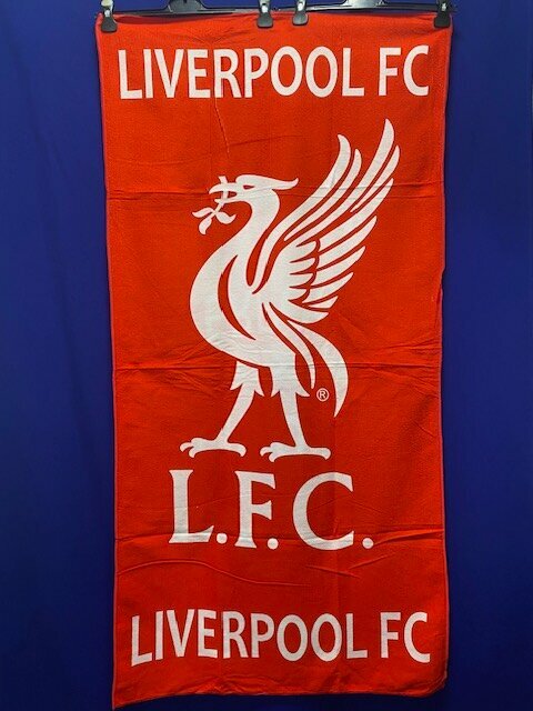 Для футбола Ливерпуль полотенце фк футбольного клуба LIVERPOOL ( Англия ) размер длина 140 см ширина 70 см пляжное