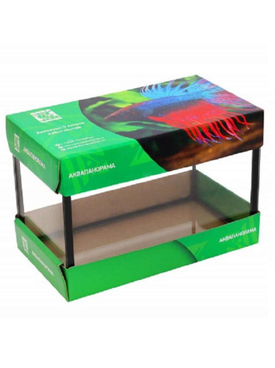 Аквапанорама 001 Аквариум прямоугольный 5л