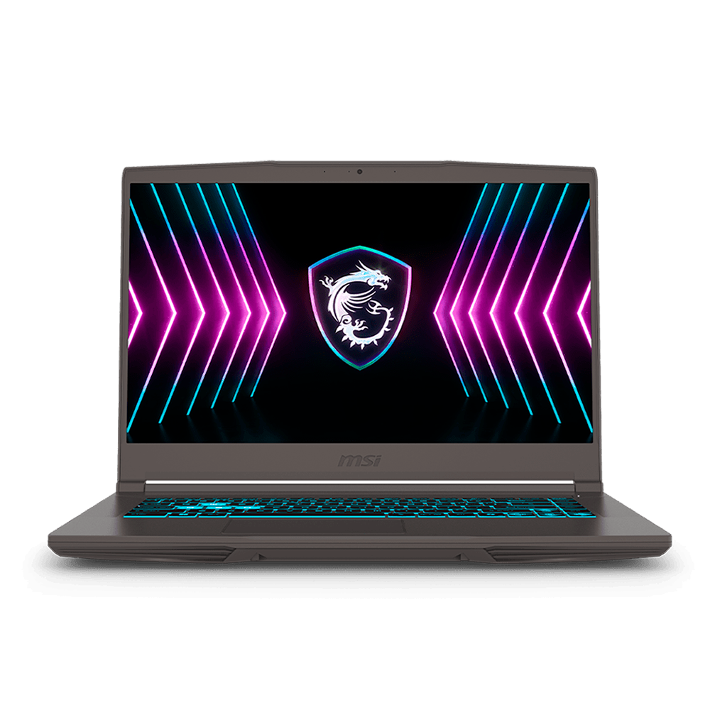 Ноутбук MSI Thin 15 B2RVE-3450XRU Intel Core 5 210H/16Gb (D4)/SSD512Gb/RTX4050 6Gb (45W)/15.6"/IPS/FHD/1920x1080/144Hz/NoOS/RJ-45/Grey/1.86kg