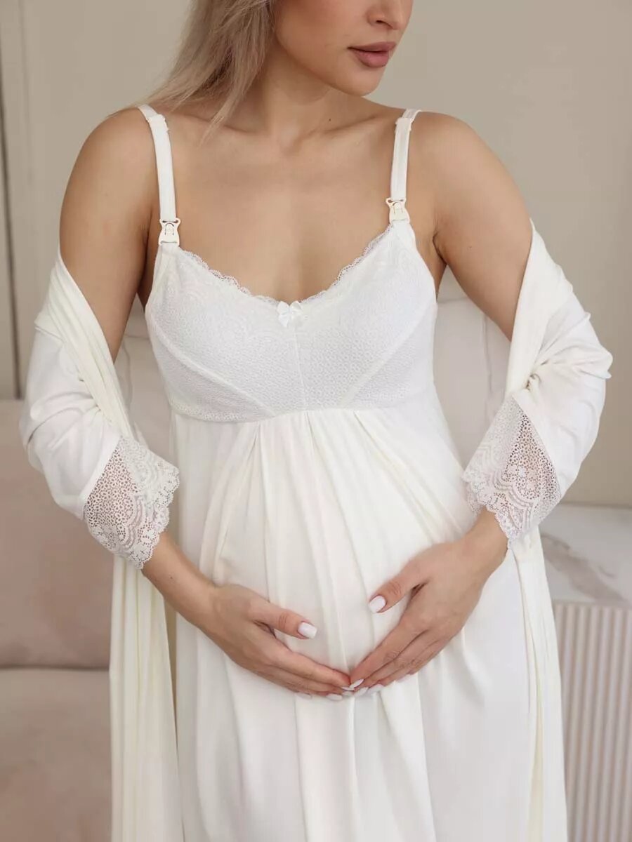 Пеньюар для кормящих мам