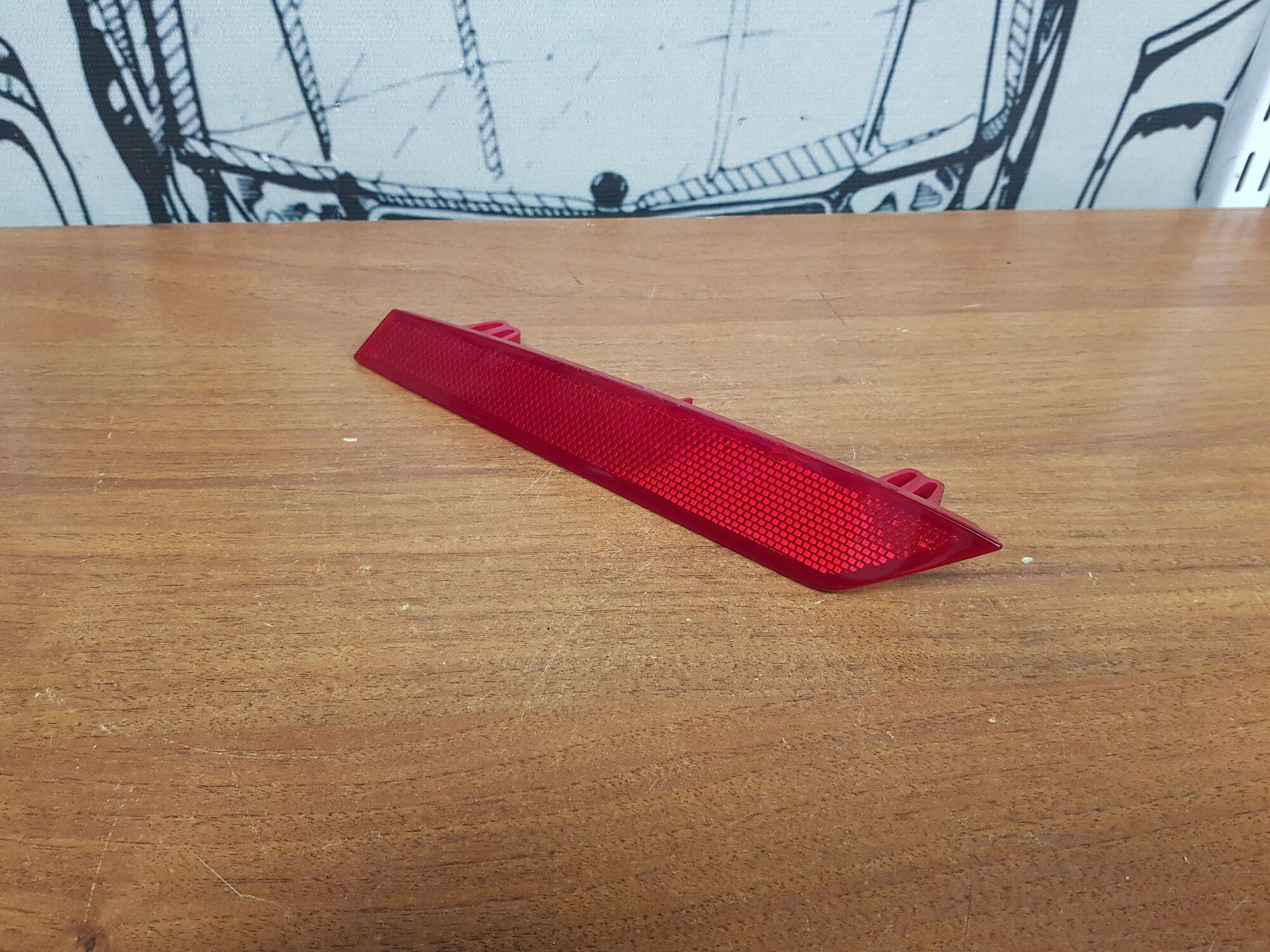 Отражатель в бампер задний правый Haval F7 2018-2024 4135101XKQ11A