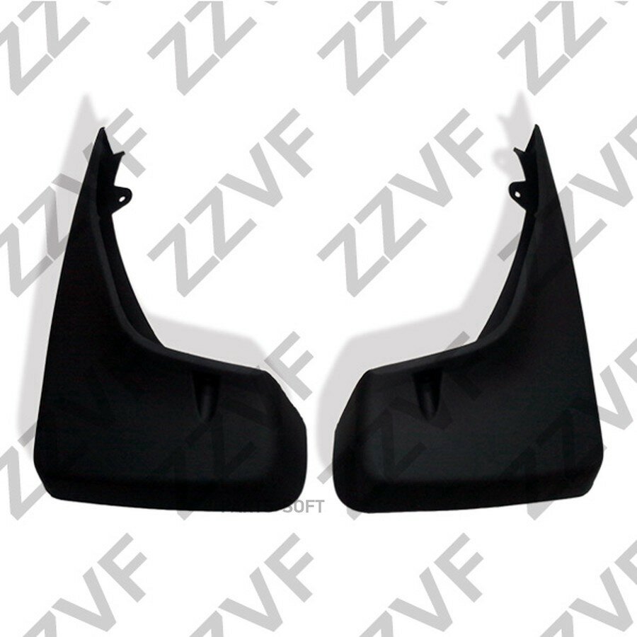 Брызговики задние (под оригинал) (комплект - 2 ШТ. ) LAND ROVER FREELANDER 2 (07-14) от официального дистрибьютора, ZZVF, артикул ZV332LR2