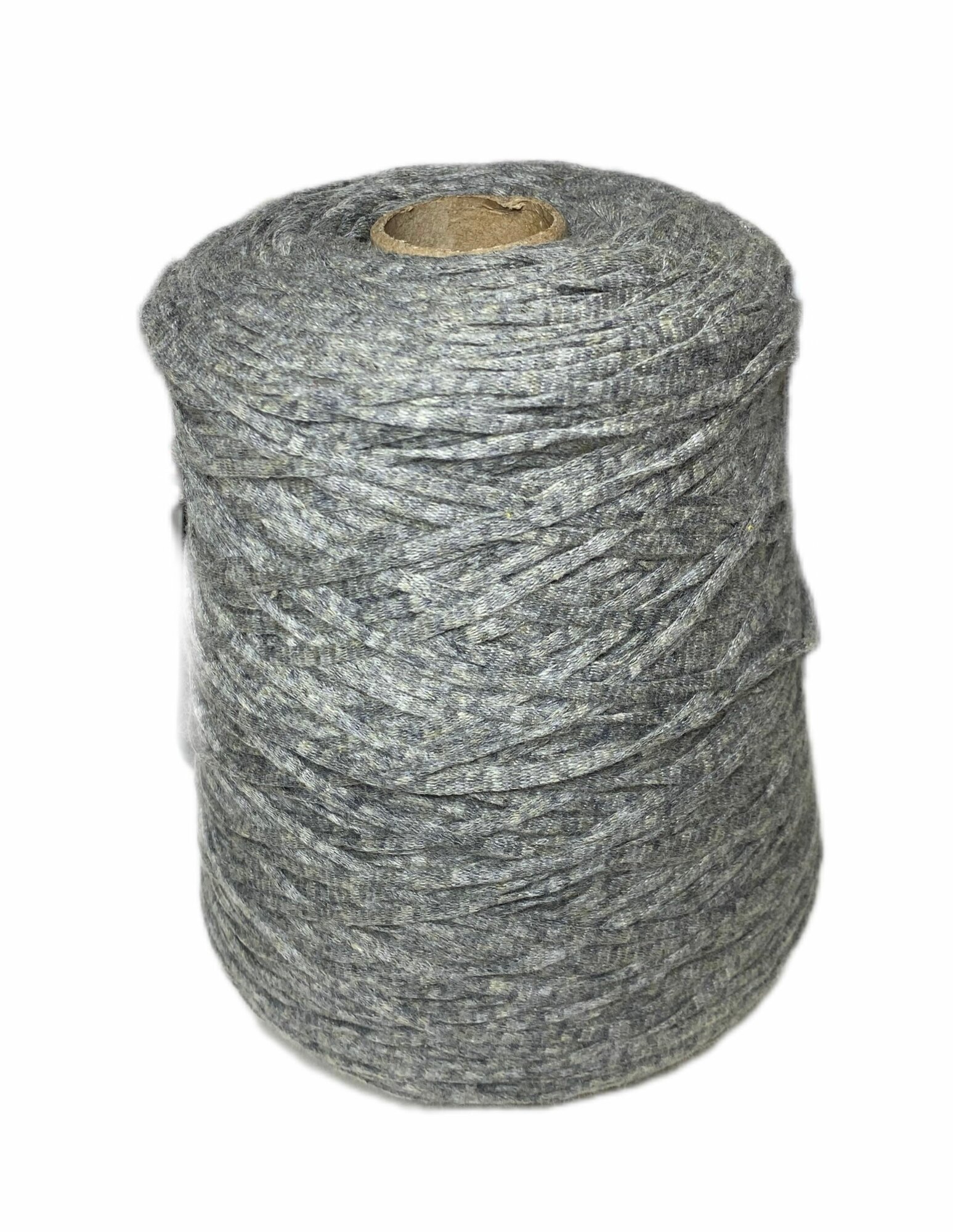 Пряжа для вязания на бобине 550г (Италия)100% ленточный хлопок 100г-150м.