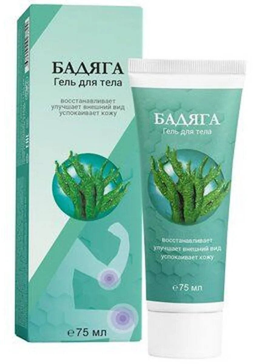 Простой рецепт Бадяга Гель-бальзам для тела, крем для тела,