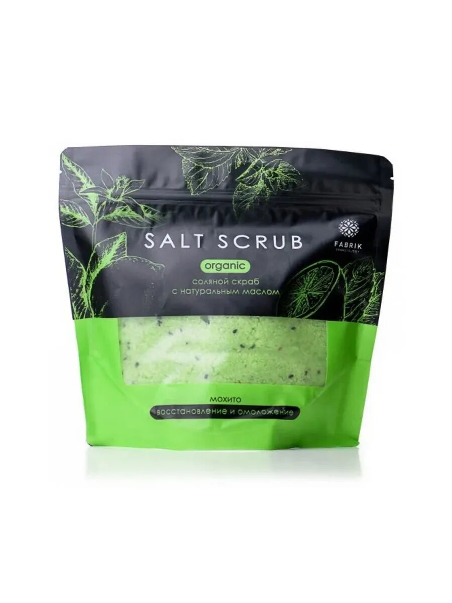 Fabrik Cosmetology Скраб соляной для тела с натуральным масл