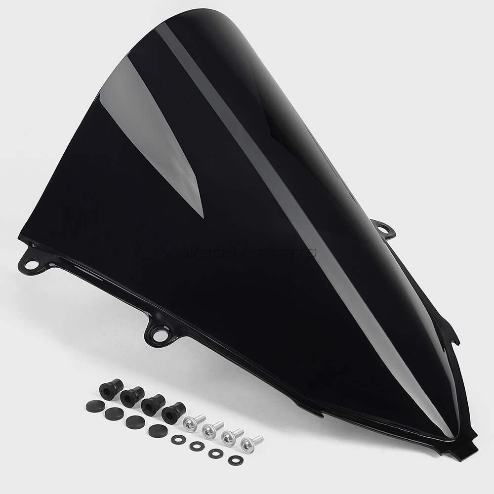 Черное ветровое стекло Honda CBR650R 2019-2025