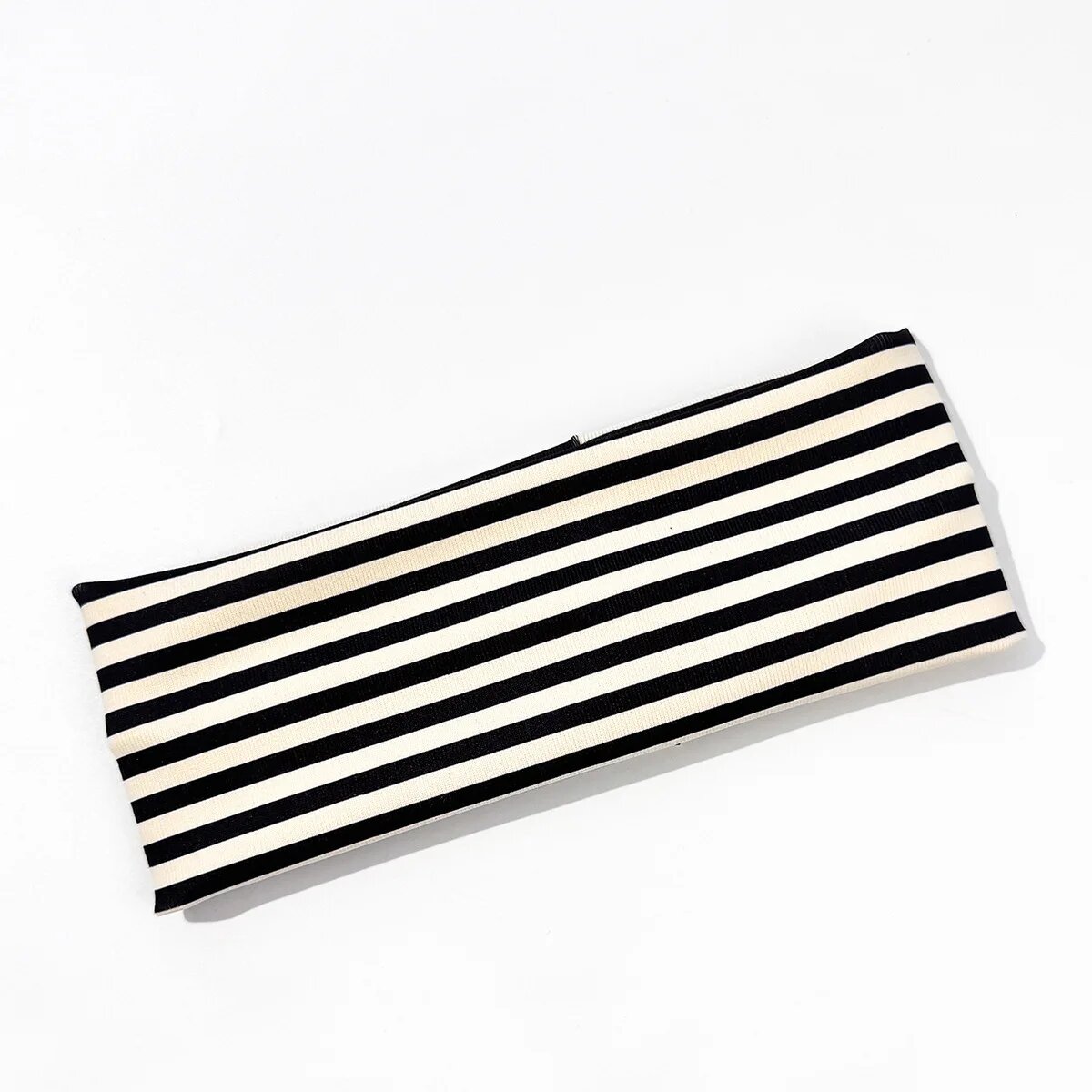 Набор из 1 эластичных повязок на голову в полоску: модные, удобные и универсальные волосы, 2