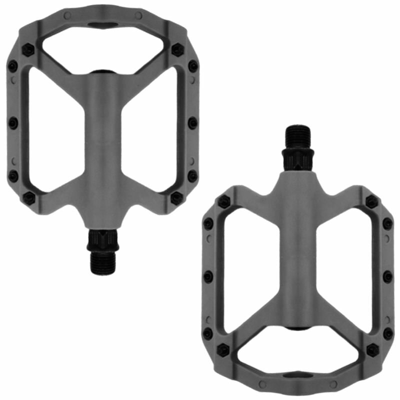 Дорожный горный велосипед, складной велосипед с высокопрочной нескользящей педалью-серый