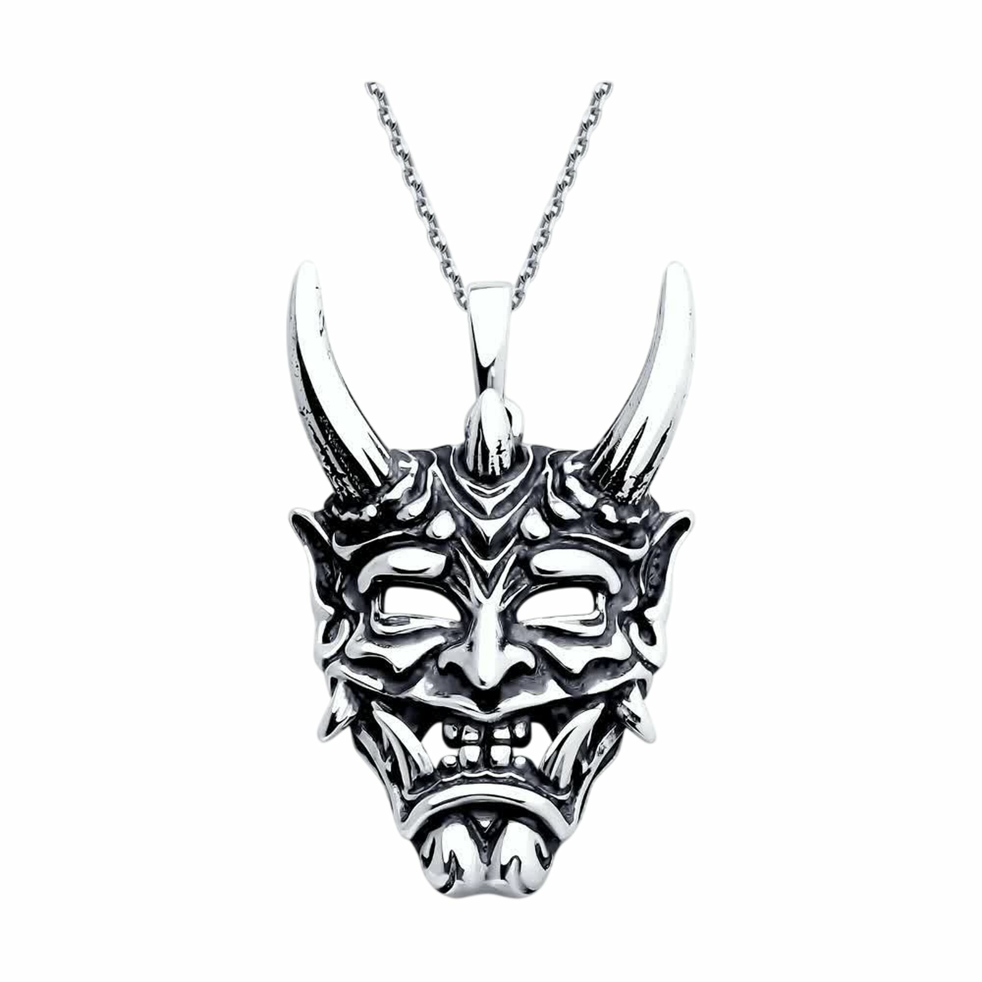 Подвеска, серебро, 925 проба, чернение