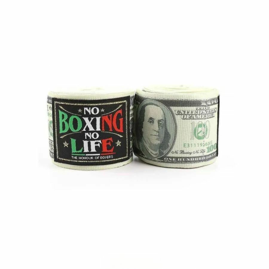 No Boxing No Life Бинты боксерские, размер/доллар
