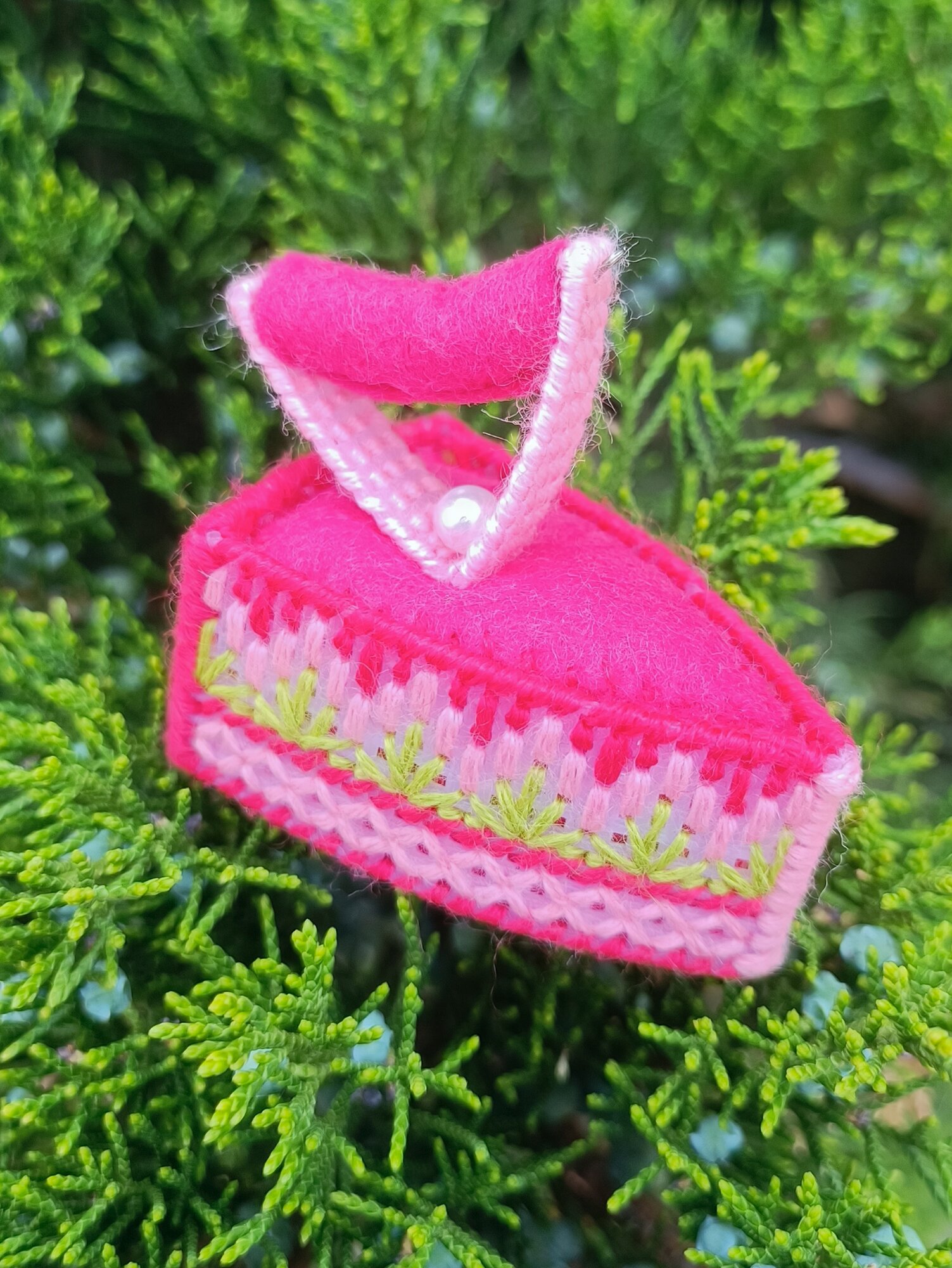 Набор для вышивания крестом Риолис, вышивка крестиком игольница "Утюжок", 12,5*5 см, 1619АС