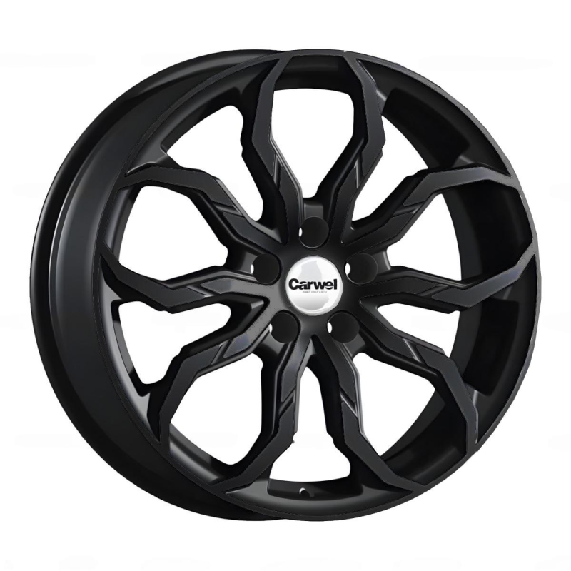 Диск колесный Carwel Аргунь 234 7,5x18 5x114,3 Dia60.1 ET35 цвет BK