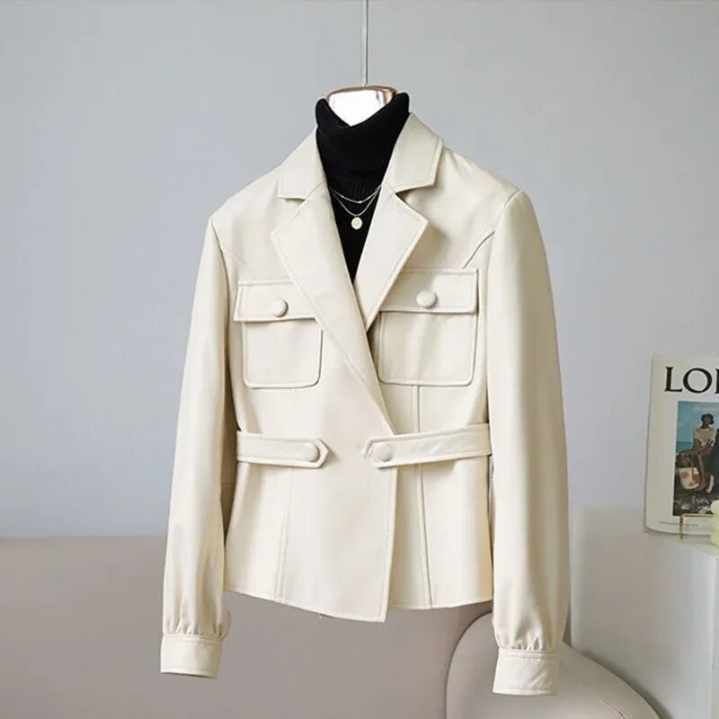 Куртка кожаная