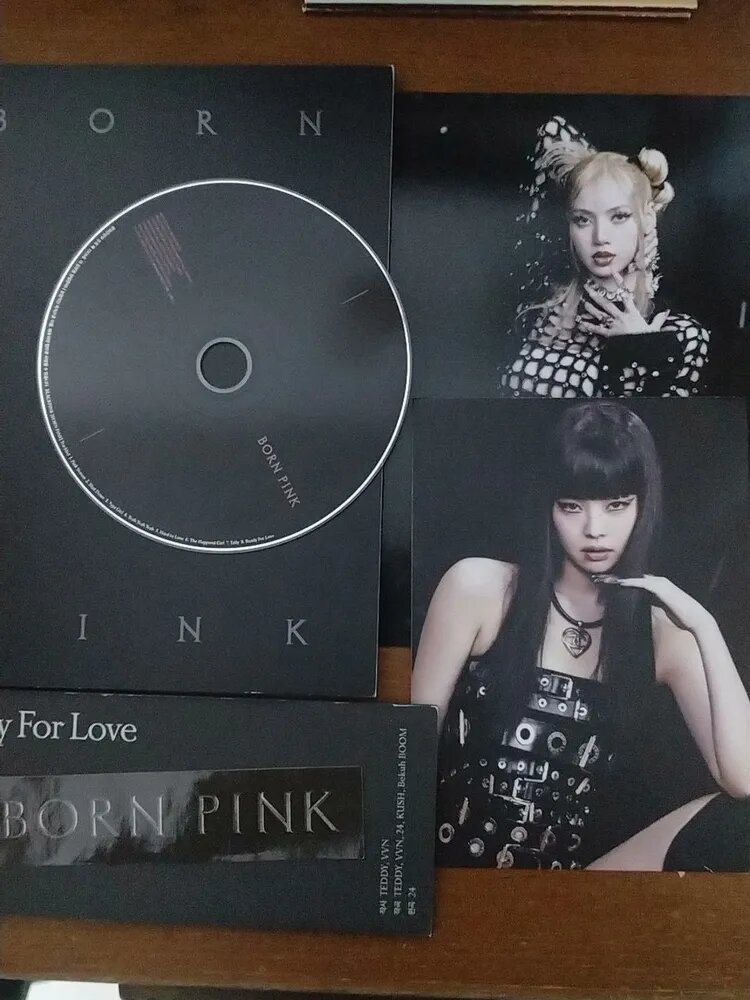 Музыкальный диск Blackpink - BORN PINK (Black Ver.) CD, K-pop, Корея, 2022 — фото 1