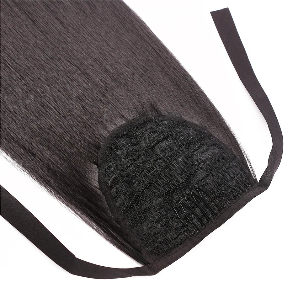 REAL BEAUTY конский хвост из натуральных волос 12-30 дюймов 22inch 55cm 150g, 02