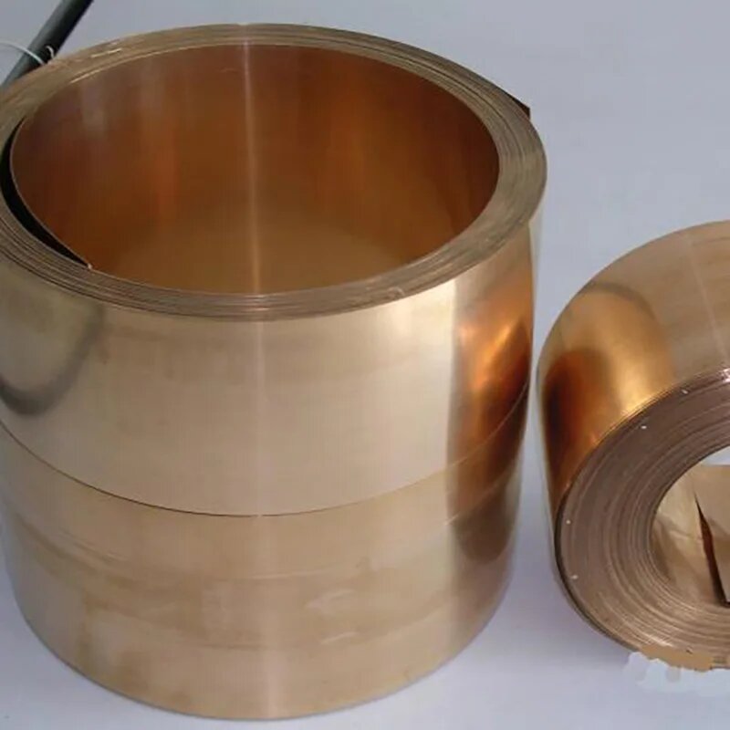 Листовая пластина фосфорной бронзы 0.5x100x100mm