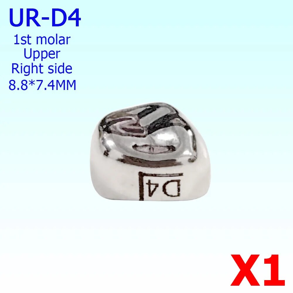 AG Стоматологические коронки, предварительно сформированные металлические короны из нержавеющей стали, временные коронки, стоматологические ортодонтические материалы, инструменты для терапии