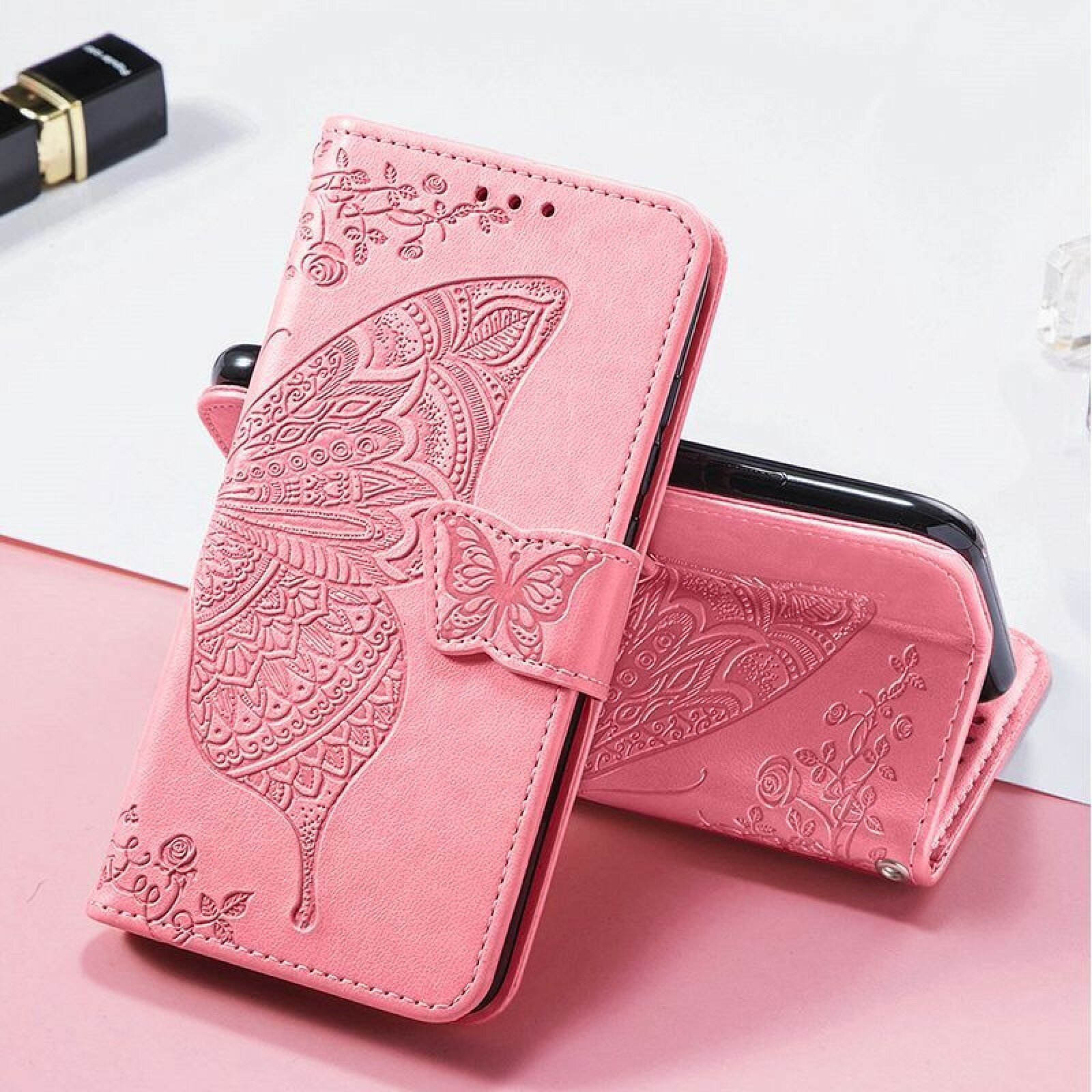 Кожаный чехол книжка MyPads для Realme 11 Pro/11 Pro+ с магнитной застежкой и подставкой