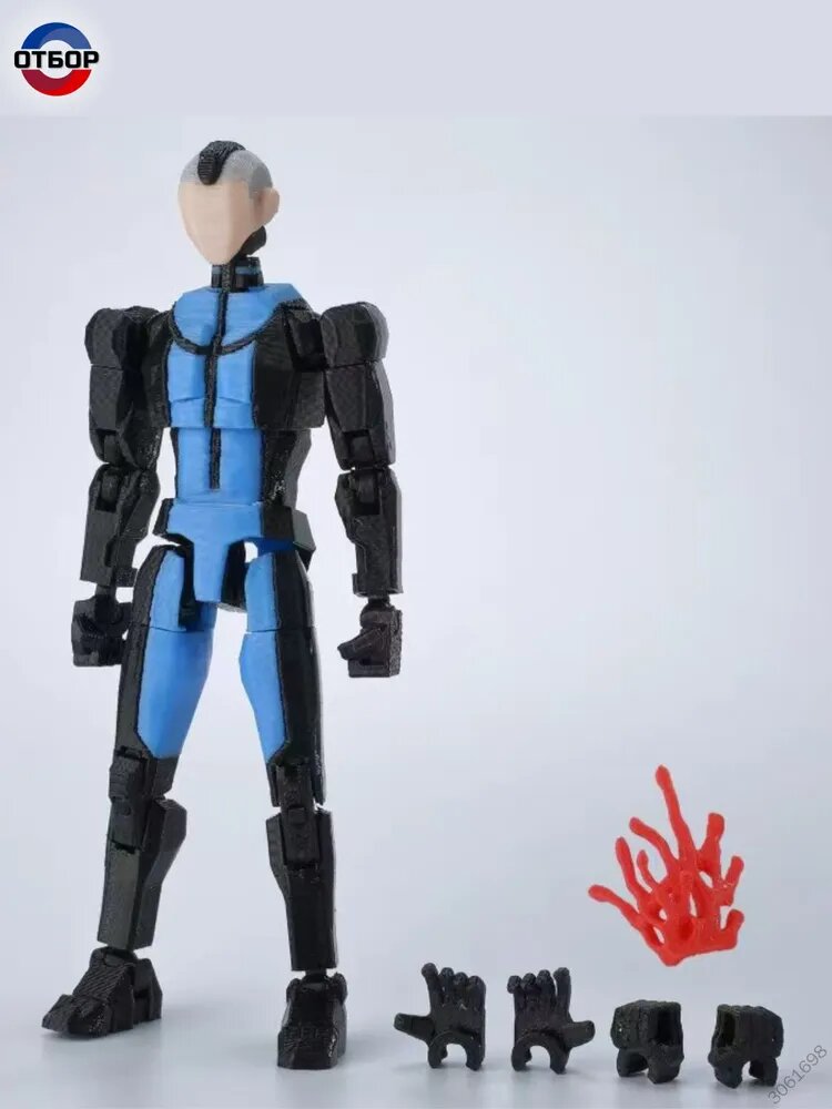 Фигурка Бессмертного из Неуязвимого (Invincible-The Immortal), 3D-печатная шарнирная модель - подарок фанату — фото 1