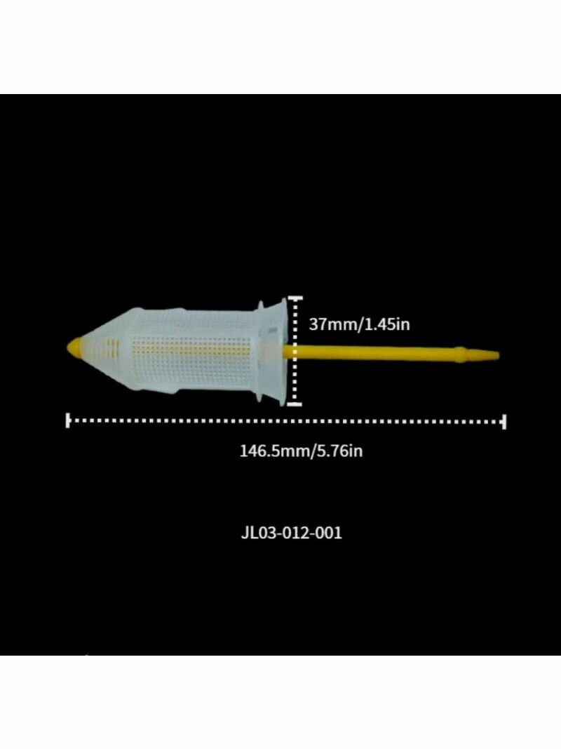 Фильтры для стоматологической аспирационной системы Набор сеточных стержневых фильтров для ремонта стоматологического кресла - 37 мм x 146,5 мм (1,45" x 5,76")