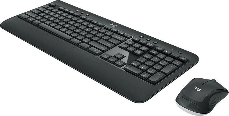 Клавиатура + мышь Logitech MK540 Advanced клав: черный мышь: черный USB беспроводная slim