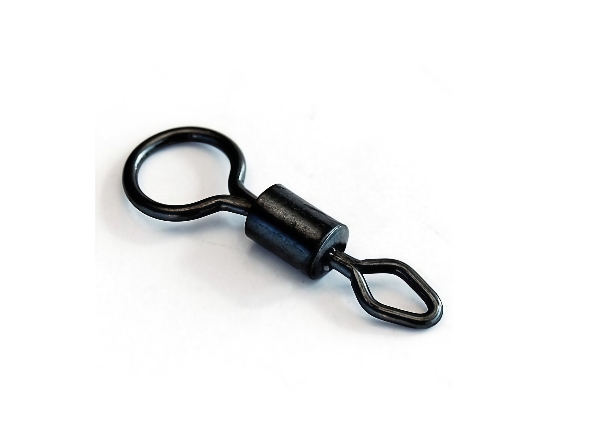 Вертлюг ромбовидный с увеличенным ухом Kaida размер #4, 10 штук в пакете (K9086)