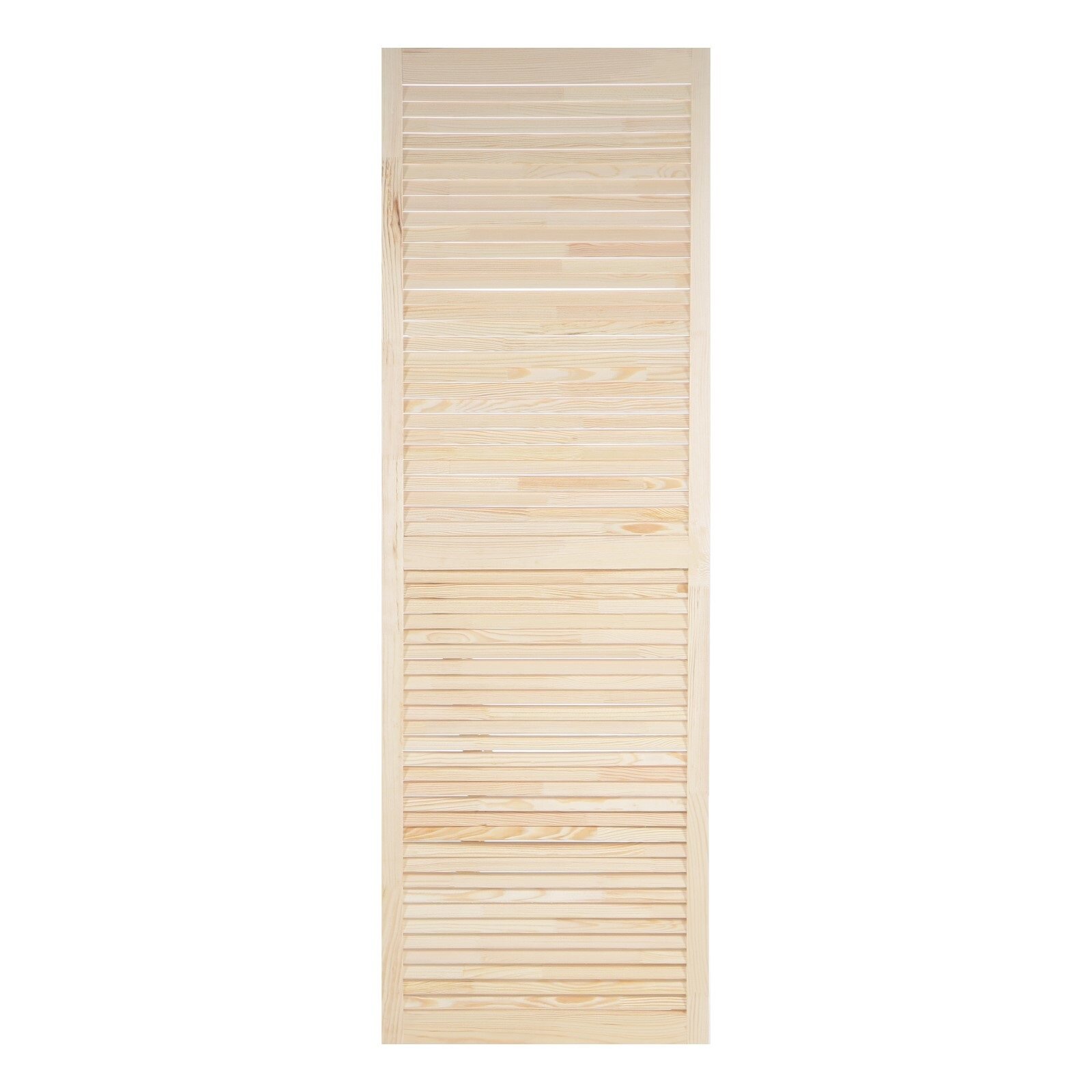 Жалюзийная дверь для бани и сауны «Экстра», 180.5×59.4 см, деревянная