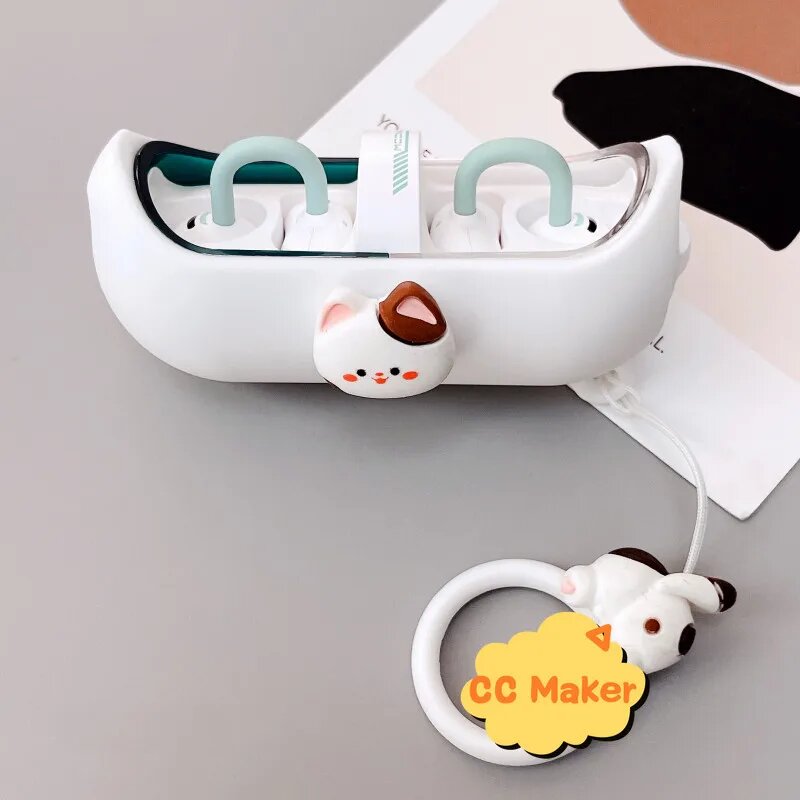 Силиконовый чехол для MoonDrop PILL в виде кота 2 Case Ring