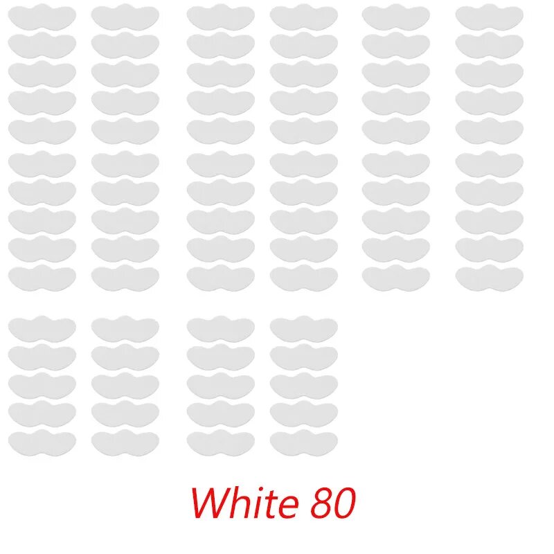 Маска для носа от черных точек, White 80шт