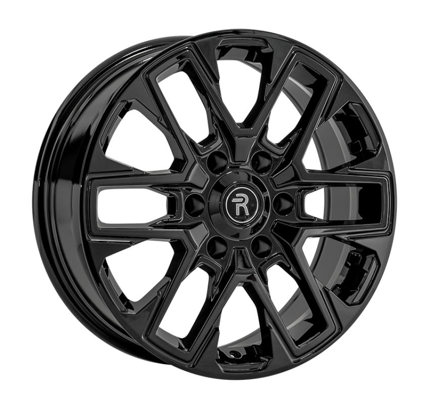 Диск колесный Replay DF5 7,0x18 6x114,3 Dia66.1 ET45 цвет BK