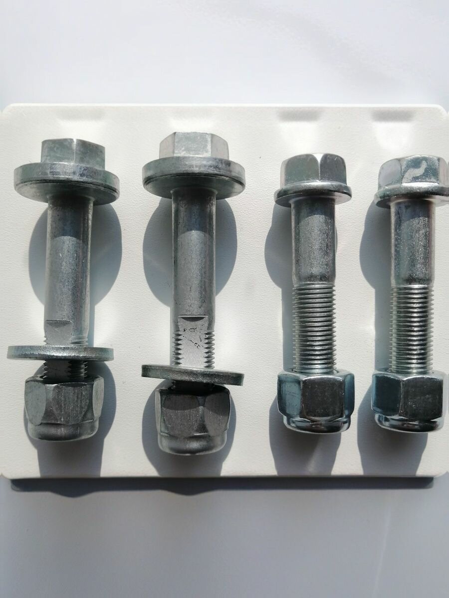 Развальные болты, комплект крепежа передних стоек , упаковка 4 шт.