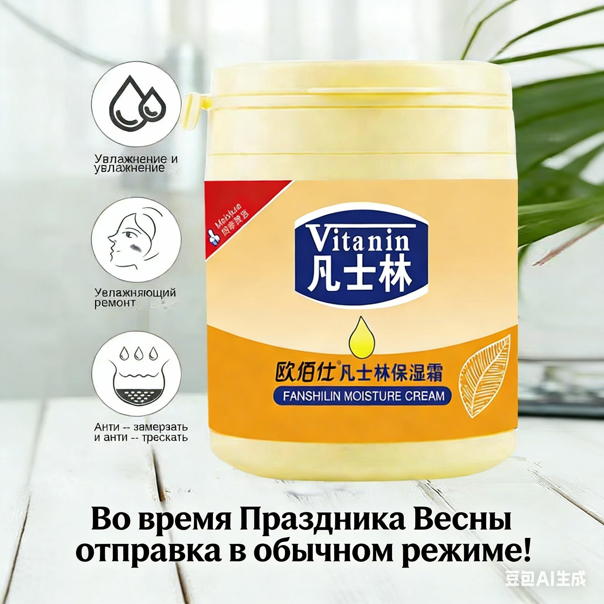 Вазелин Oubaisi, 170 г интенсивное увлажнение, питание, сияние и нежность кожи