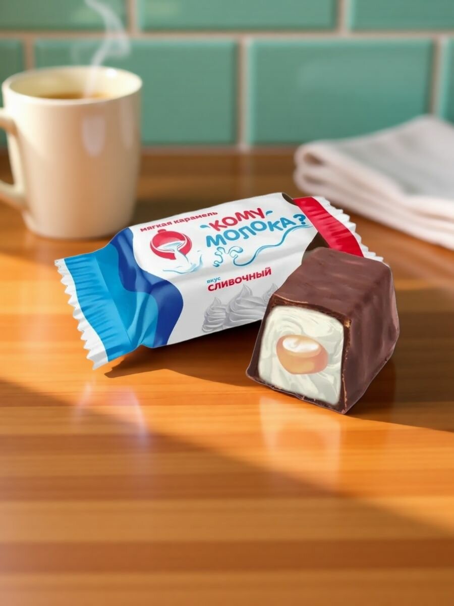 Конфеты шоколадные Кому Молока сливочный вкус, Свит Лайф, 1 кг