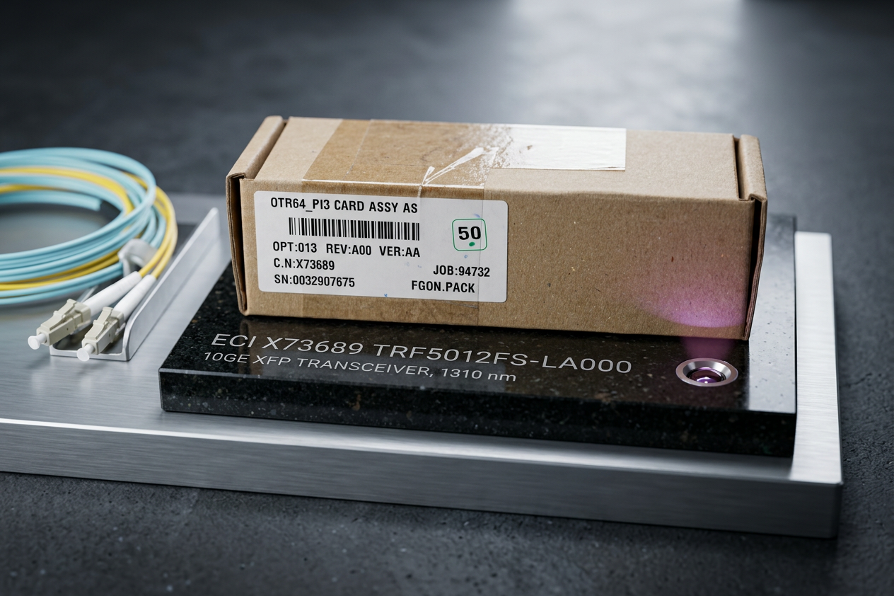 Трансивер ECI X73689 TRF5012FS-LA000/ 10GE XFP, 1310 нм / XFP, 1310 нм, 10G