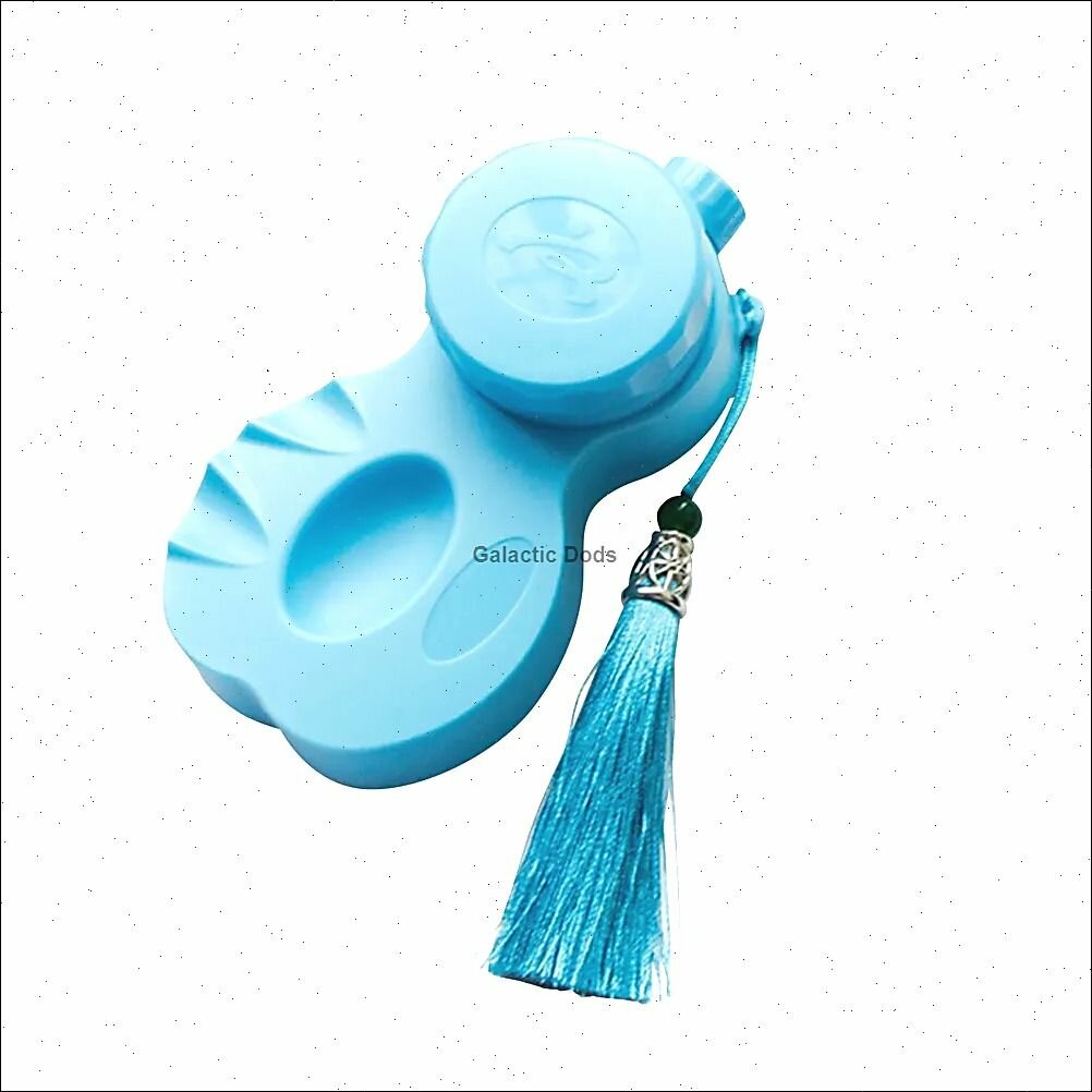 Чернильница с крышкой для каллиграфии, резервуар для чернил для письма, живописи, рисования, синяя